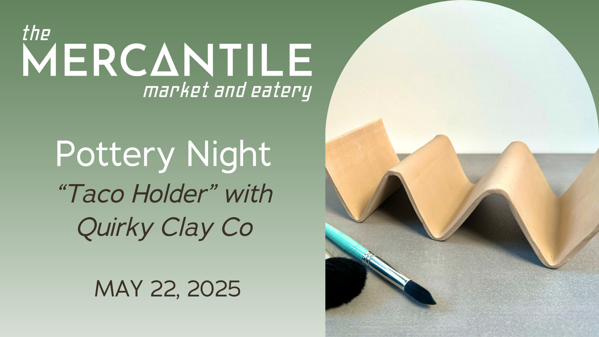 May Pottery Night | The Mercantile